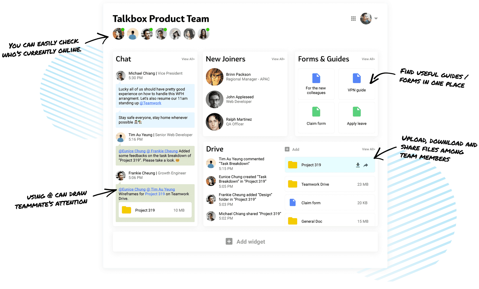 Teamwork App: For remote team communication | Crafted by Talkbox