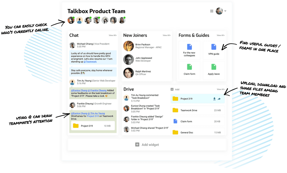 Teamwork App: For remote team communication | Crafted by Talkbox